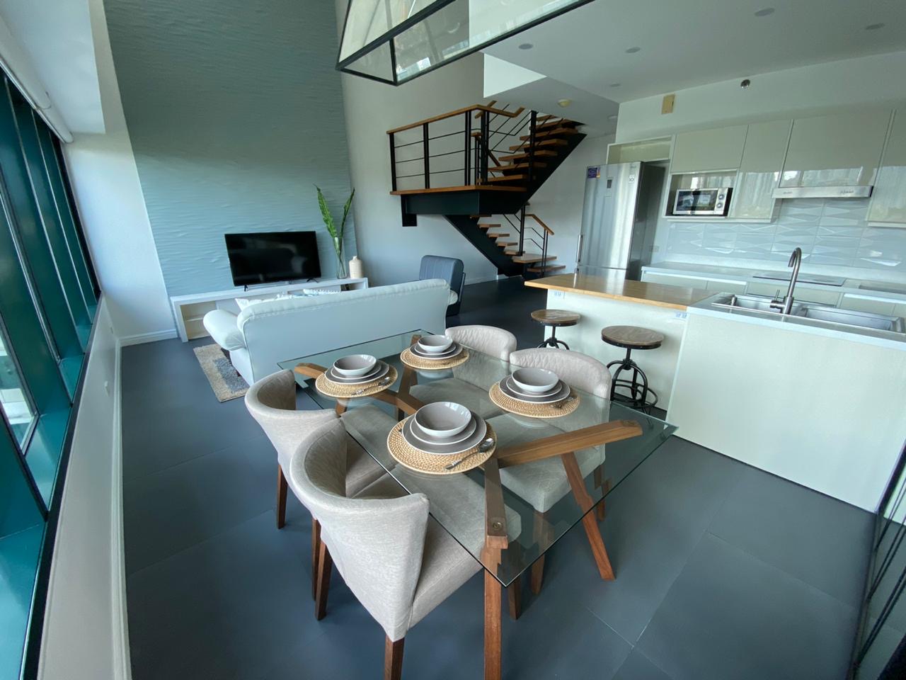 One Rockwell, 2 Bedroom, Loft Style, Fully Furnished Condo Featured ...