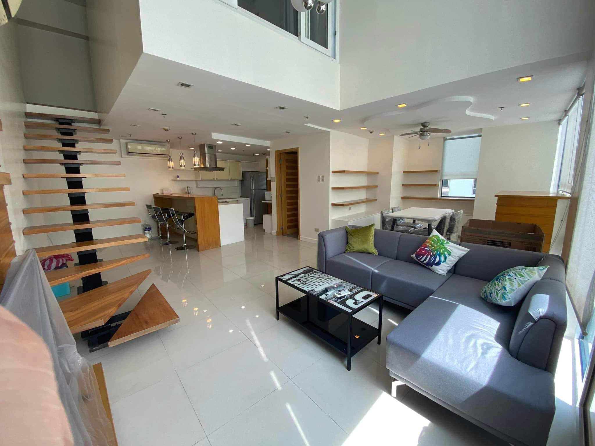 Loft Style, 2 bedroom, Bellagio Tower 2, BGC, Taguig Condo Featured, For Rent in BGC (Bonifacio ...