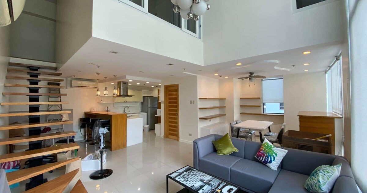 Loft Style, 2 bedroom, Bellagio Tower 2, BGC, Taguig Condo Featured ...